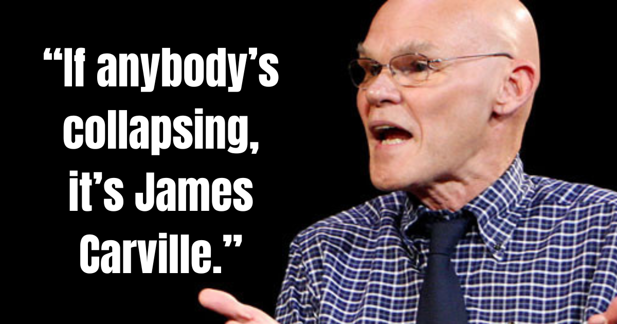 CNN Contributor Blasts James Carville for 'Having an Emotional Breakdown' - Tedium Media